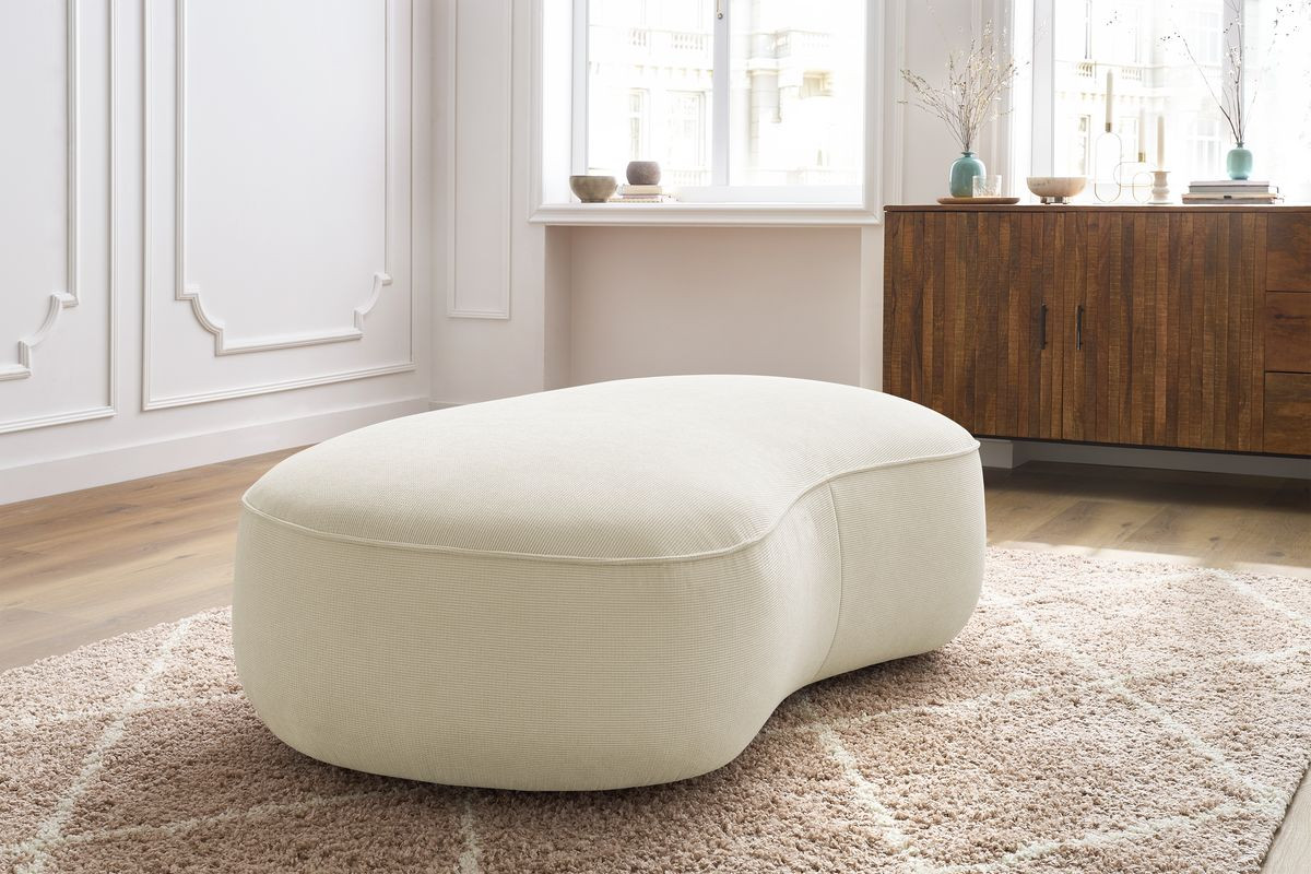 SAINT-GERMAIN pufa tkanina teksturowana | BOBOCHIC