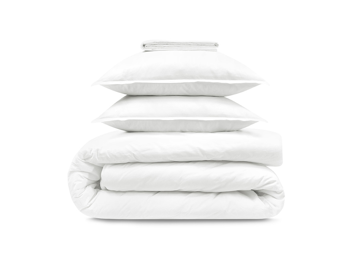 Parure en coton ARTEMIS avec une housse de couette, 2 taies d'oreiller et un drap housse| BOBOCHIC