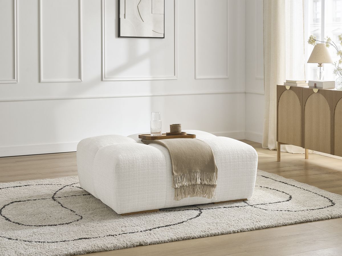 Pouf ANAKIN tissu texturé | BOBOCHIC